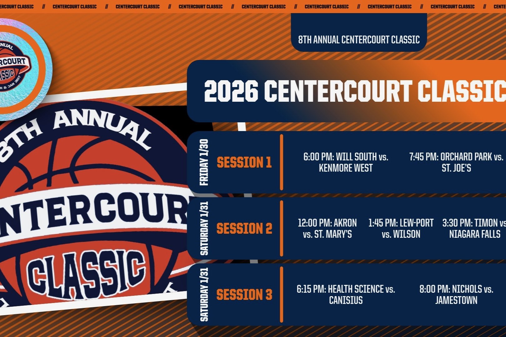 10 reasons to attend the 8th Annual Centercourt Classic – The View From ...
